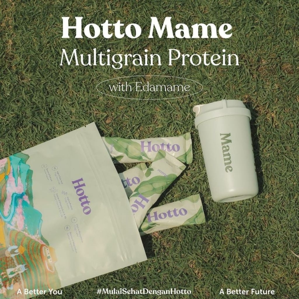 Jual [SACHETAN] HOTTO MAME MULTIGRAIN WITH EDAMAME | Shopee Indonesia
