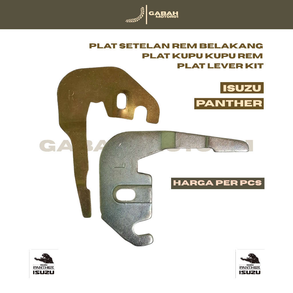 Jual Plat Lever Kit / Plat Kupu-Kupu Rem / Plat Setelan Rem Belakang ...