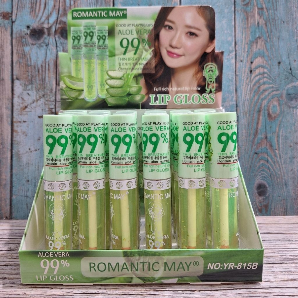 Jual Lip Oil Romantic May Aloe Sasimi Collagen Snail / Magic Unicorn ...