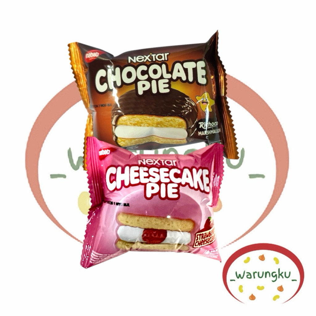 Jual CHOCOLATE PIE 1pcs NEXTAR CHOCO CHEESE PIE SATUAN Rasa Coklat Keju ...