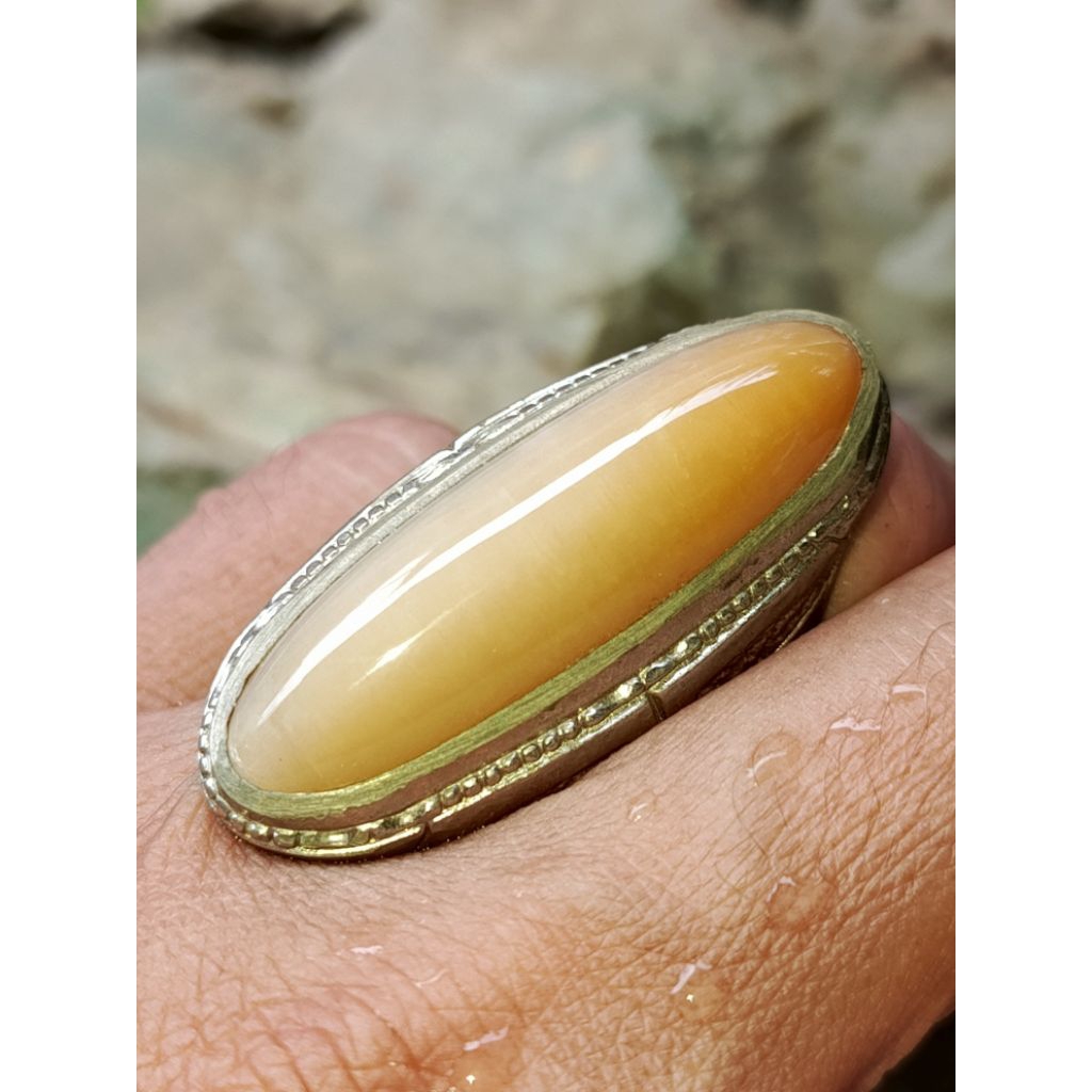 Jual Akik Pandan Sutera Kuning Gading | Shopee Indonesia