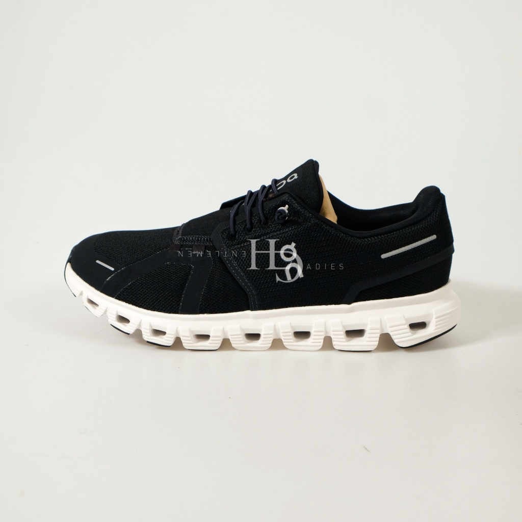 Jual On Cloud 6 Men Running Sneakers Black White 3MF10070299 | Shopee ...