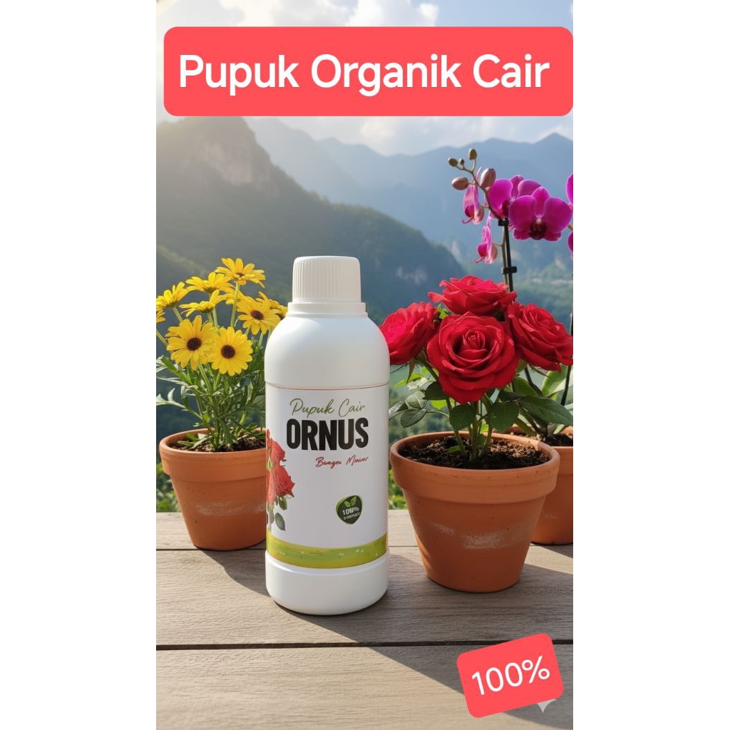Jual Pupuk Organik Bunga Mawar Kemasan 250 ml | Shopee Indonesia