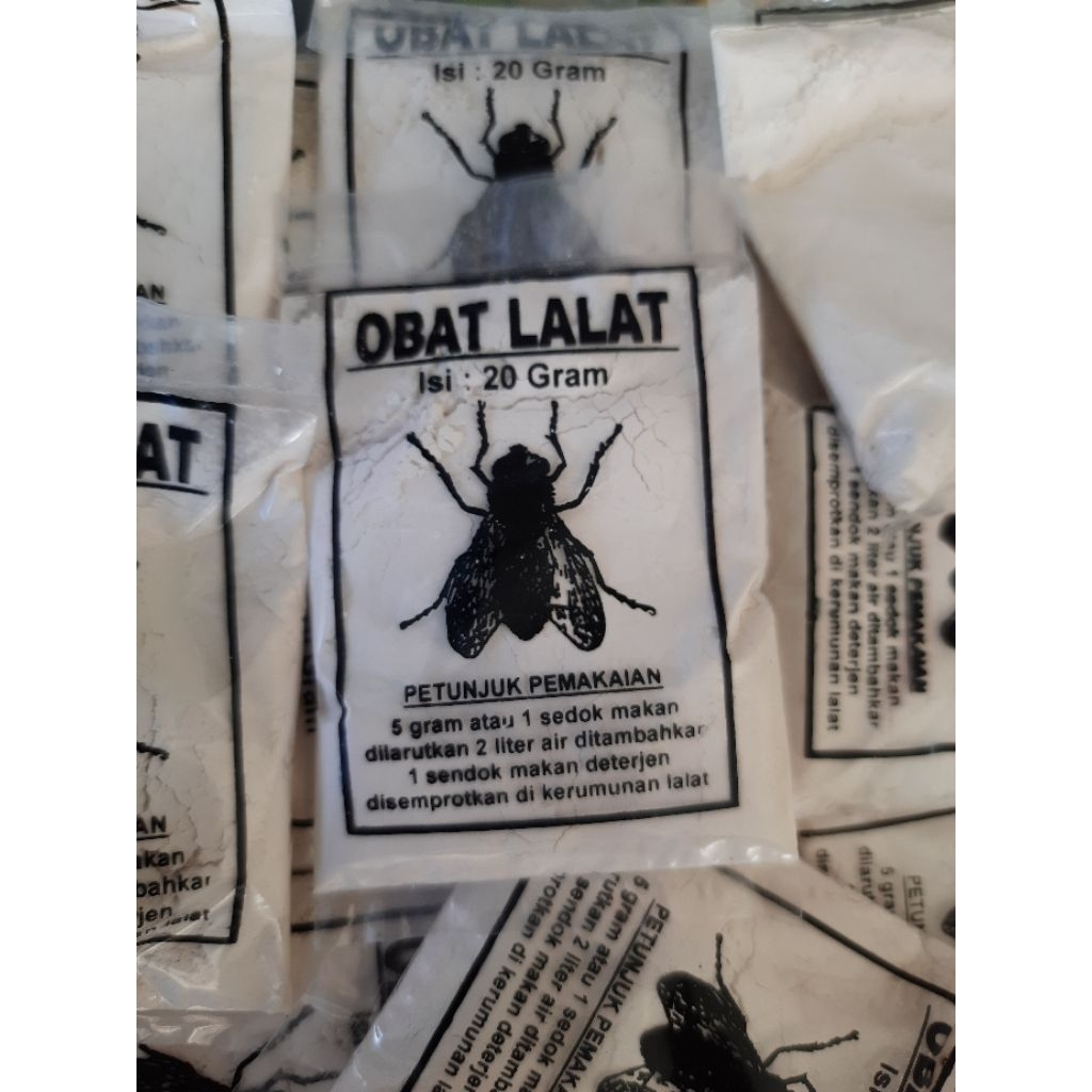 Jual Obat lalat anti lalat efektif 20gr | Shopee Indonesia