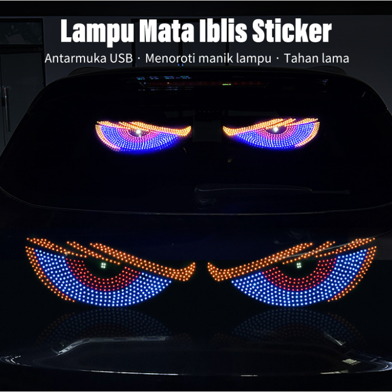 Jual [READY] ANIMASI MATA BERGERAK RUNNING TEXT TERBARU PANEL / Stiker ...