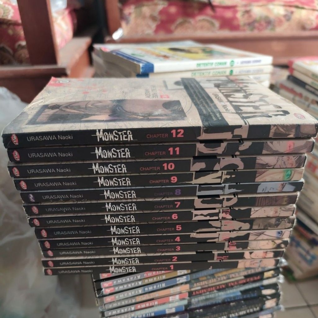 Jual Komik Monster Fullset 1-12 by urasawa Naoki original | Shopee ...
