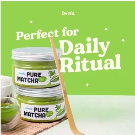 Jual BEERU PURE MATCHA POWDER ORIGINAL 100% BUBUK MATCHA PREMIUM JAPAN ...