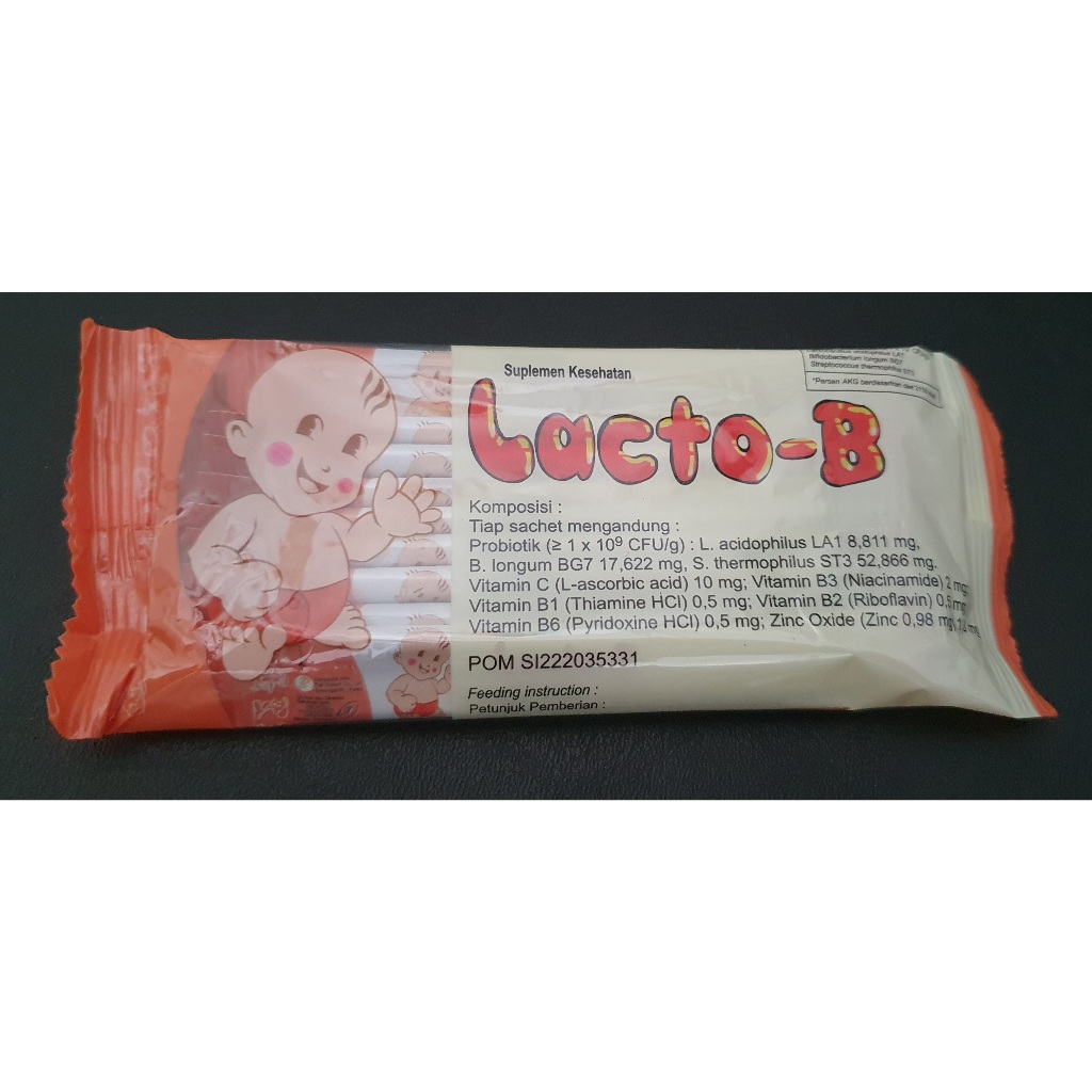 Jual Lacto-B 1 Gram (harga persachet) | Shopee Indonesia