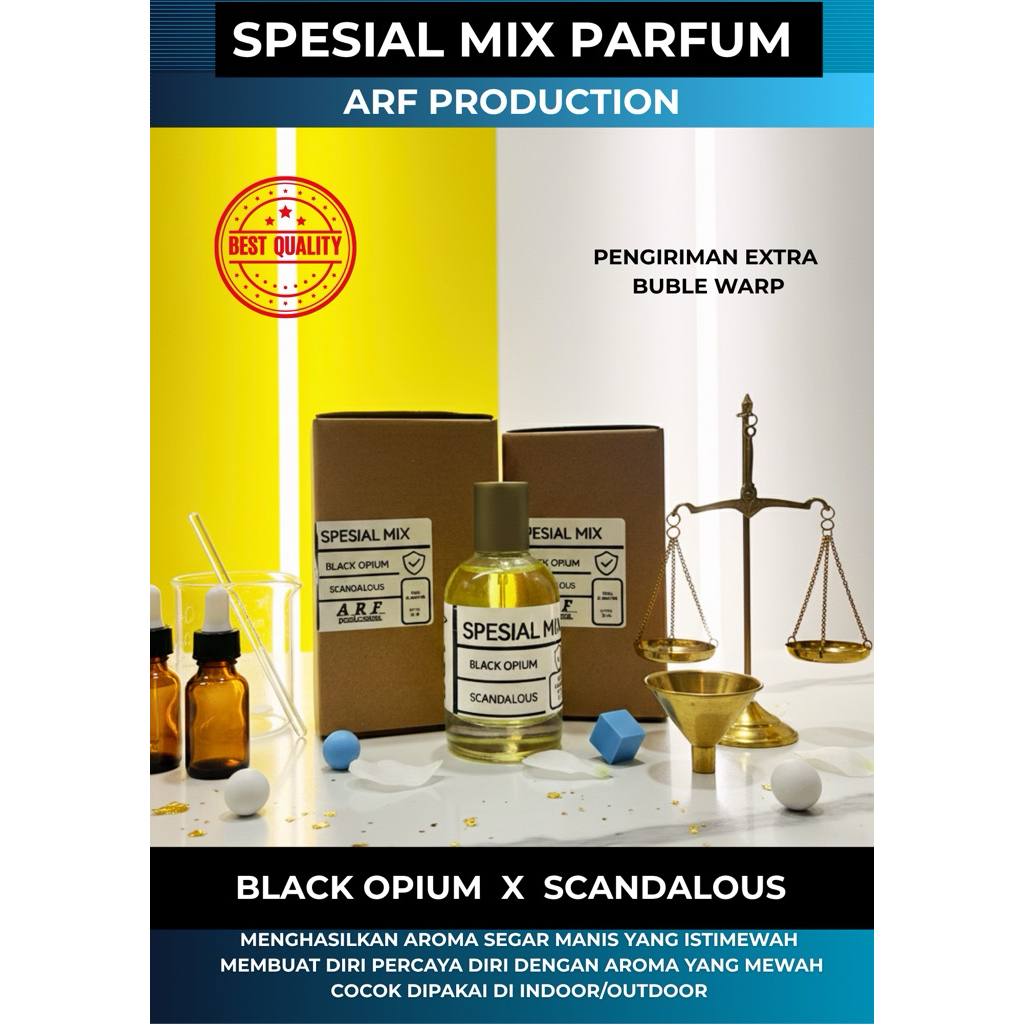 Jual [ARF] MIX PARFUM// BLCK OP X SCDL // SPESIAL MIX PARFUM | Shopee ...