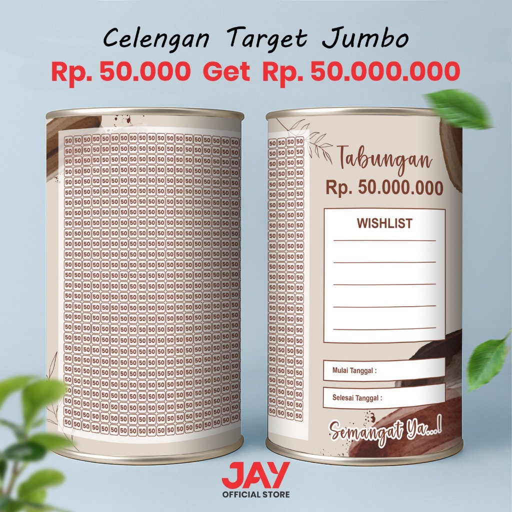 Jual CELENGAN TARGET JUMBO VIRAL,CELENGAN AESTHETIC TARGET 1 JUTA 5 ...