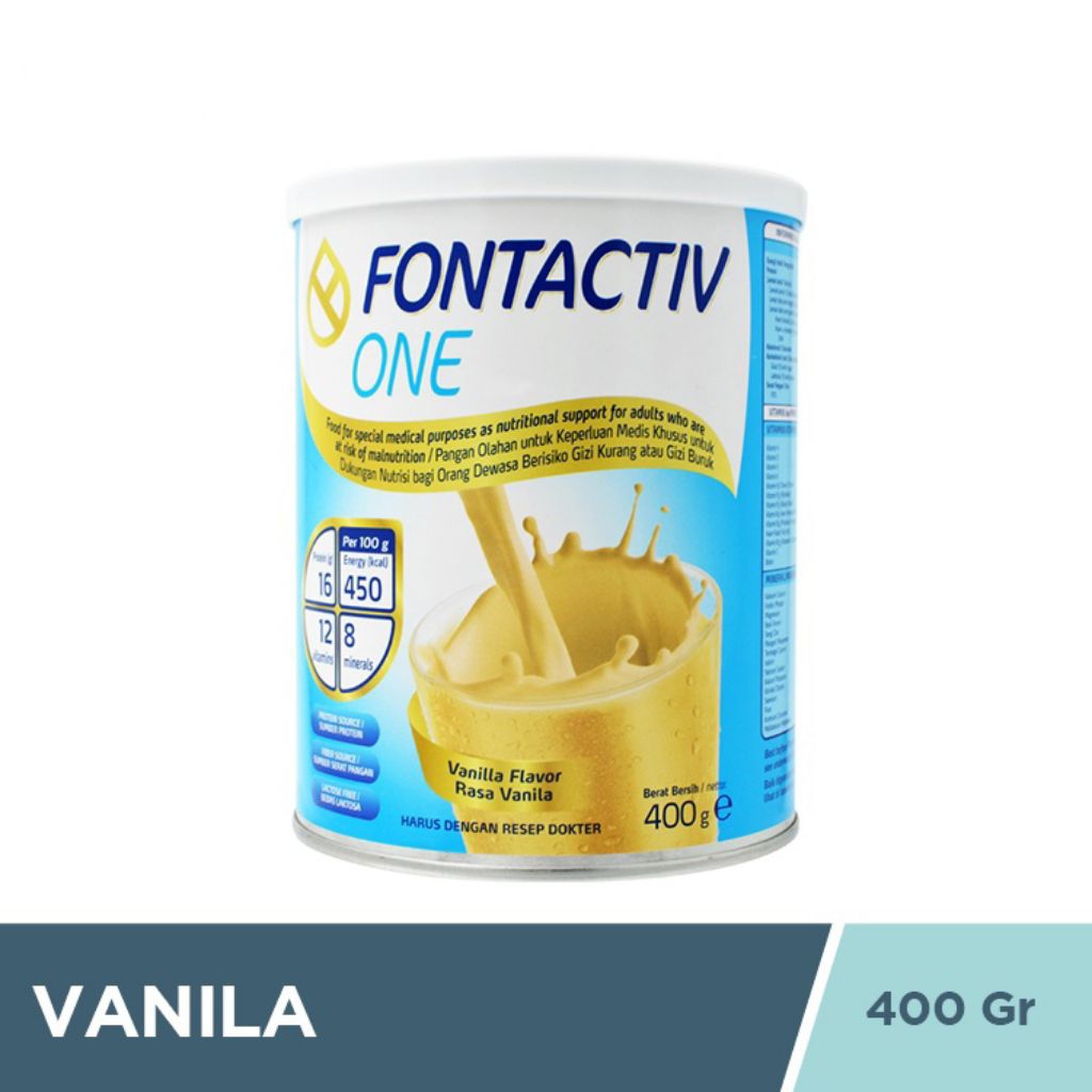 Jual FONTACTIVE ONE 400gr (Nutrisi Tinggi Kalori) | Shopee Indonesia