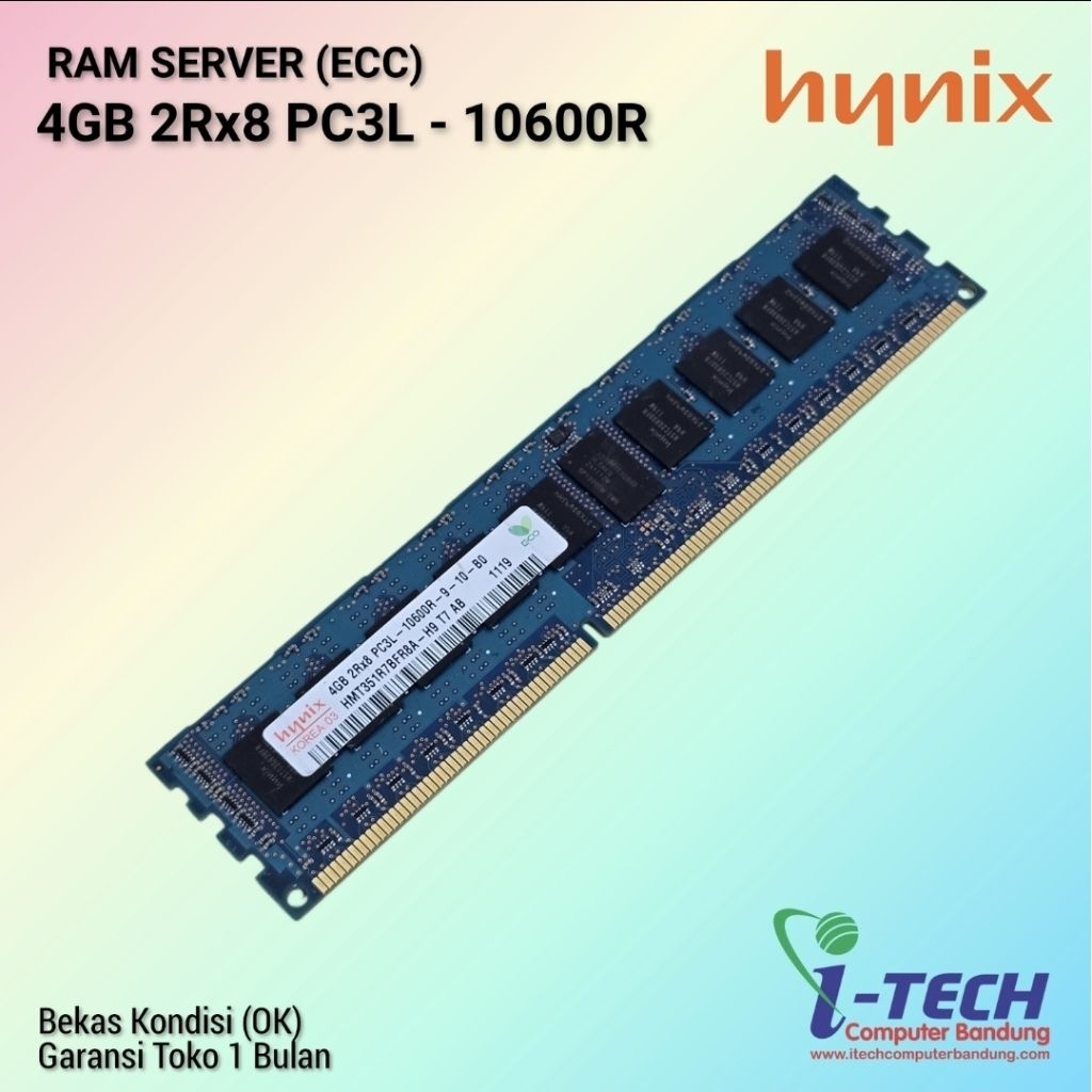 Jual MEMORY / RAM SERVER ECC DDR2 | DDR3 4G 8GB 16GB BEKAS | Shopee ...