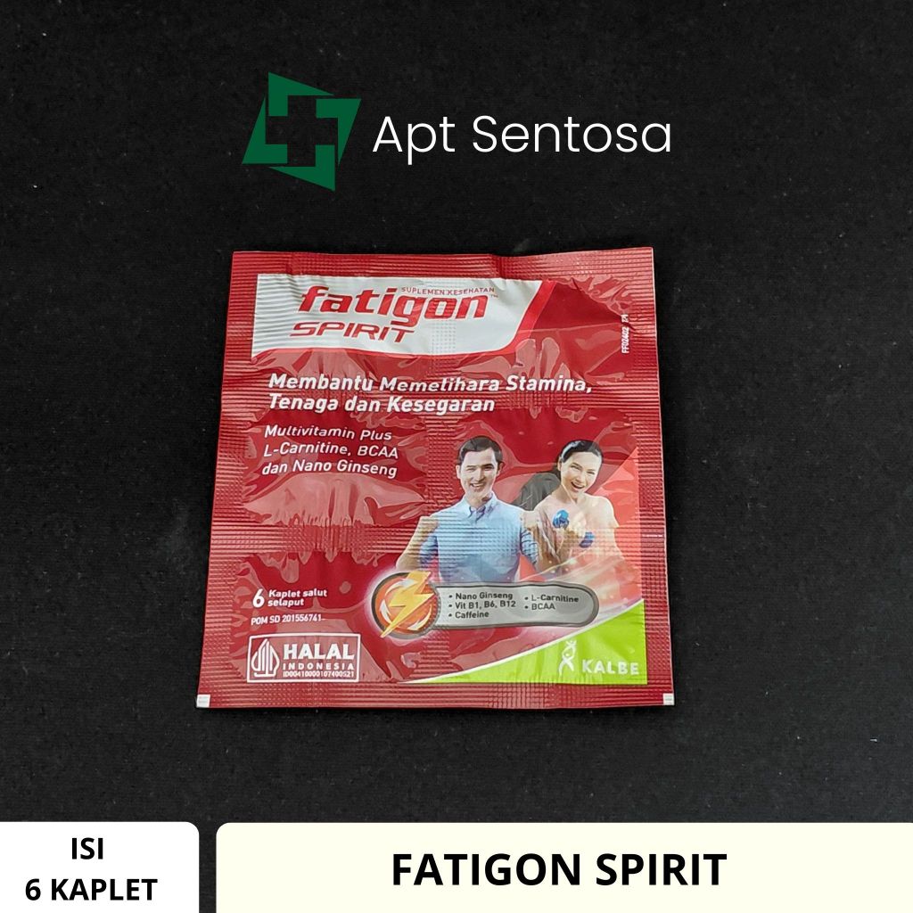 Jual Fatigon Spirit 1 Lembar isi 6 | Shopee Indonesia
