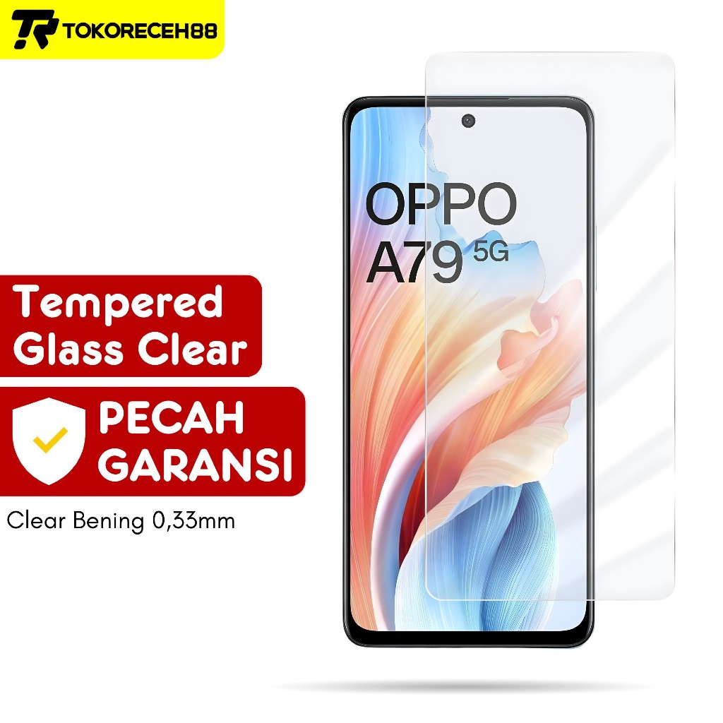 Jual Tempered Glass Oppo A79 A78 A91 A92 A95 A96 A52 A53 A54 A74 A76 ...