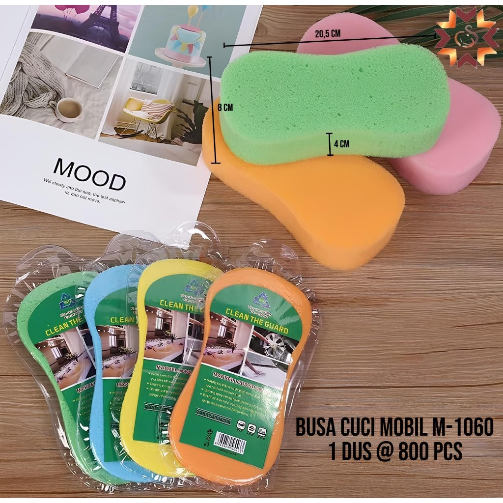 Jual Spons Cuci Kendaraan Busa Serbaguna Murah Isi 3 Pcs | Shopee Indonesia