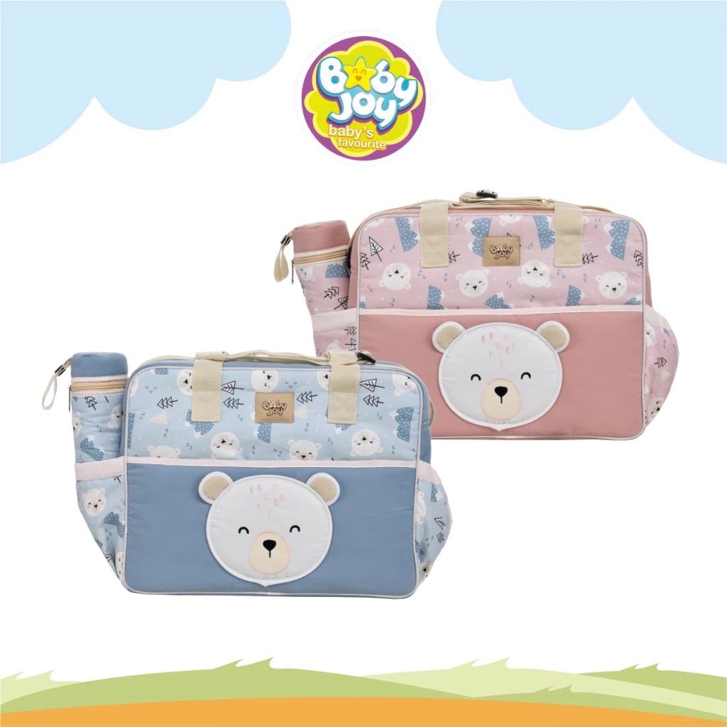 Jual Makassar ! Tas Baby Besar + TBS Baby Joy Little Dino Series ...