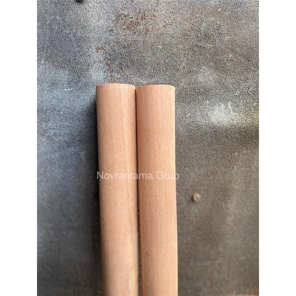Jual Kayu Bulat / Dowel Kayu Meranti Diameter 10mm/1cm Panjang 100cm ...