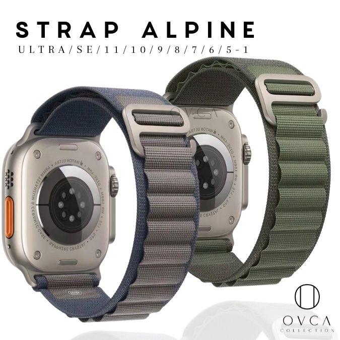 Jual OVCA Strap Tali Jam Apple iWatch Series ULTRA 11 10 9 8 7 6 5 SE ...