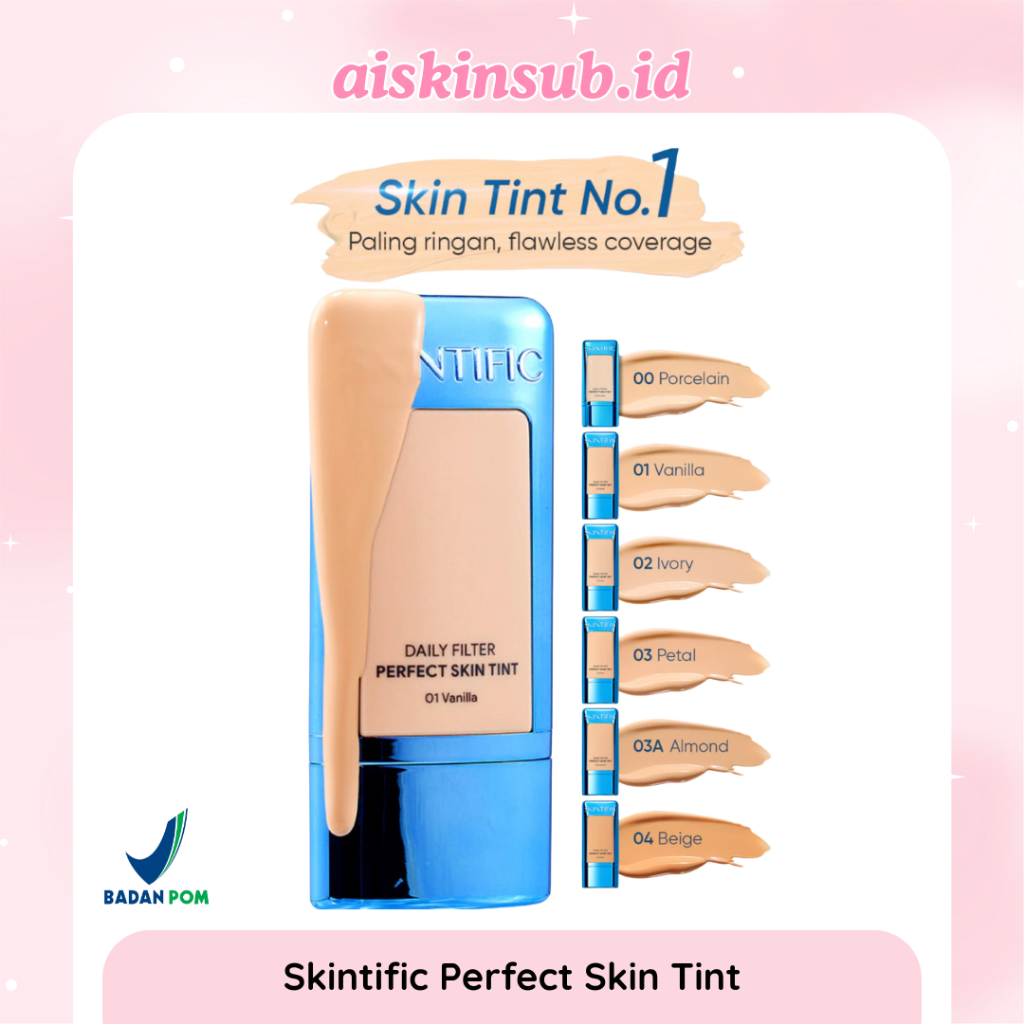 Jual SKINTIFlC - Perfect Coverage Blurring Skin Tint | Make Up Matte ...