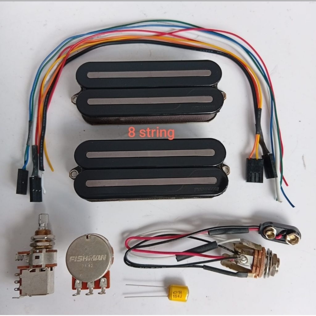 Jual Pickup Gitar Fishman Fluence Open Core Modern Humbucker Set 8 ...
