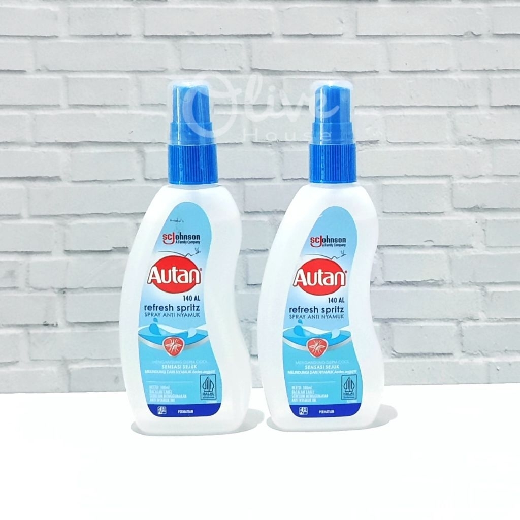 Jual Autan Refresh Spritz Liquid Spray Anti Nyamuk 100ML 100 ML ...