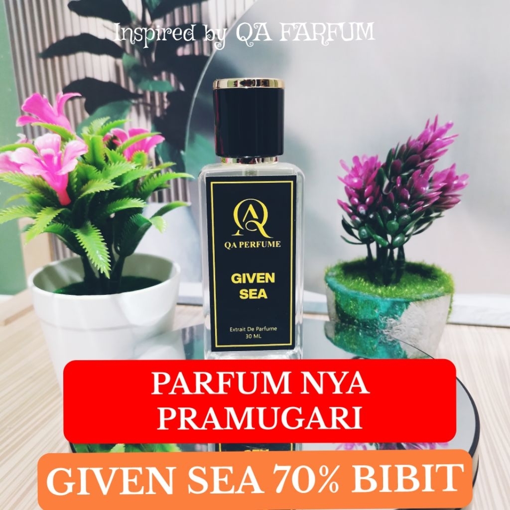 Jual Parfum Pramugari - Given sea 30ml 70% bibit inspired by QA parfum ...