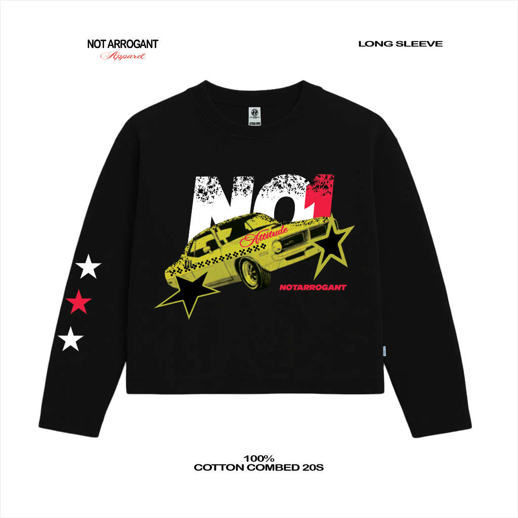 Jual NOT ARROGANT APPAREL Longsleeve Oversize Boxy Not Arrogant No 1 ...