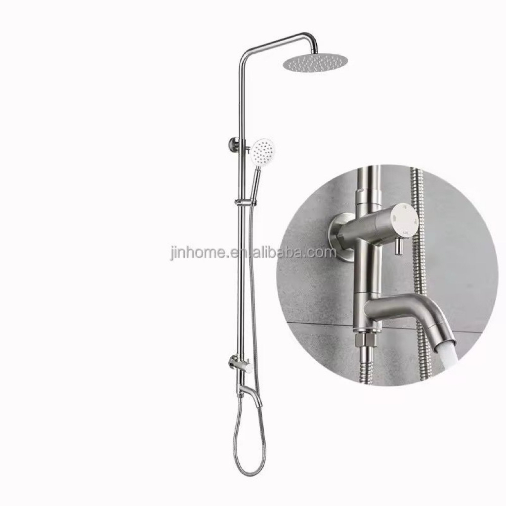 Jual SHOWER SET TIANG KERAN SHOWER COLD ONLY PF31 | Shopee Indonesia