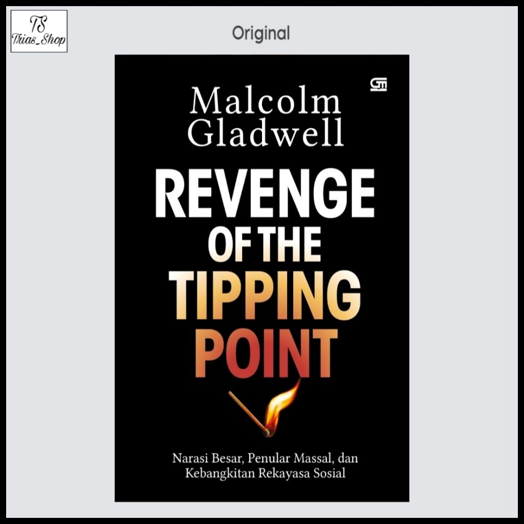 Jual Buku Revenge of the Tipping Point By Malcolm Gladwell | Shopee ...