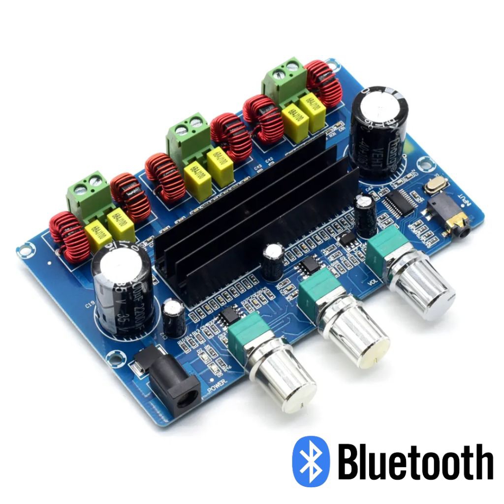 Jual Modul Power Amplifier Class D 2.1 Channel Bluetooth 5.0 TPA3116D2 ...