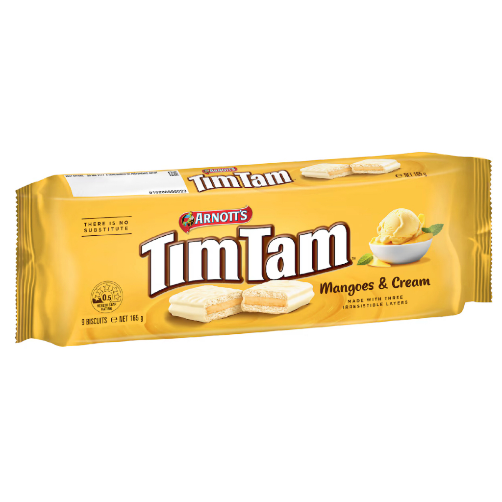 Jual Arnott's Tim Tam Mangoes & Cream Biscuits 165g | Shopee Indonesia