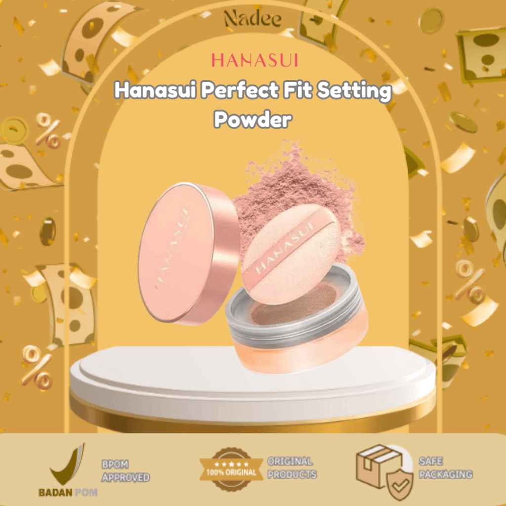 Jual Hanasui - Perfect Fit Setting Powder Bedak Tabur Wajah Natural ...