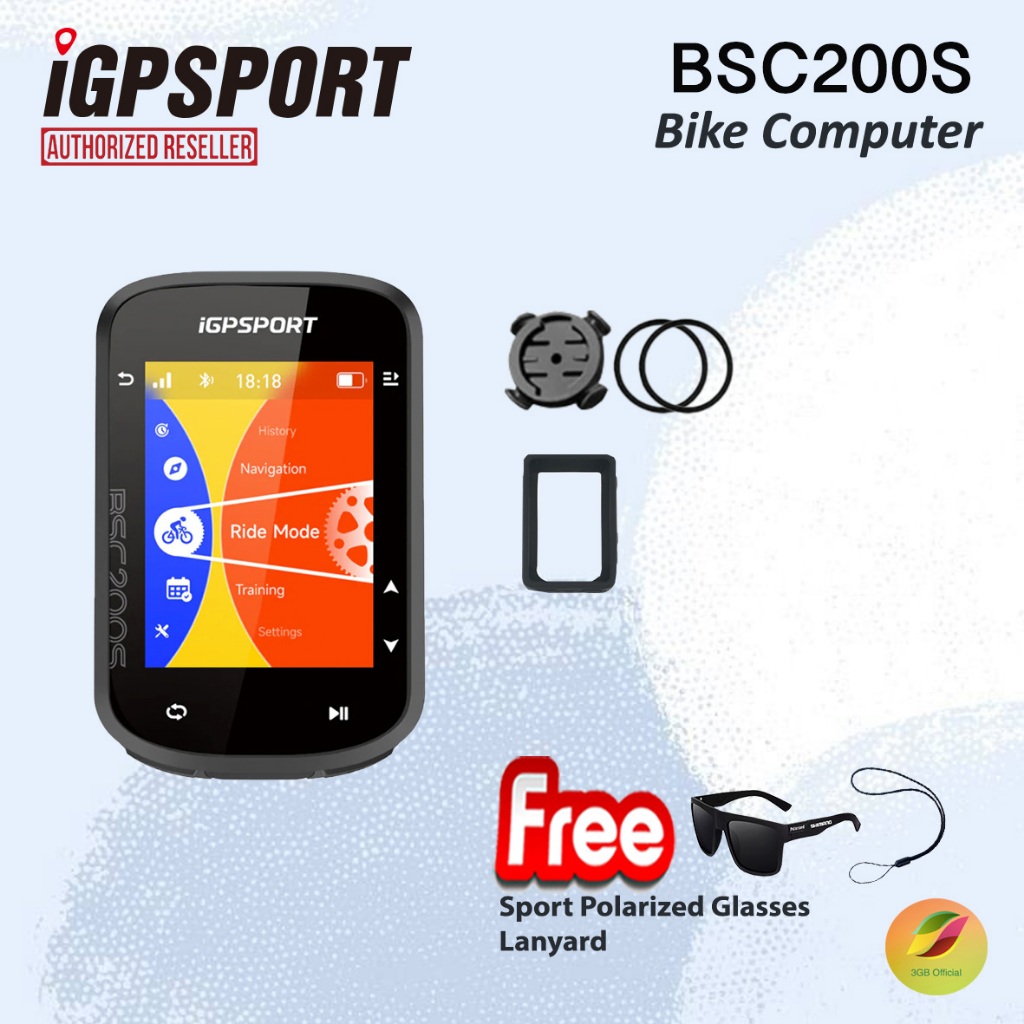 Jual IGPSPORT BSC200S BSC 200S GPS Bike Computer Speedometer Cyclocomp ...
