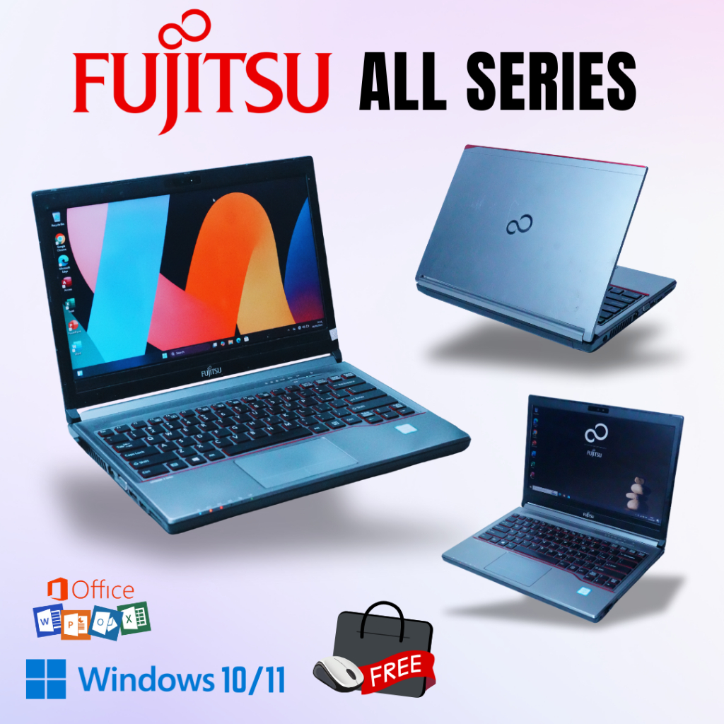 Jual Laptop Fujitsu Series Core i7 / i5 / i3 | Ram 8GB - 16GB / Ssd ...