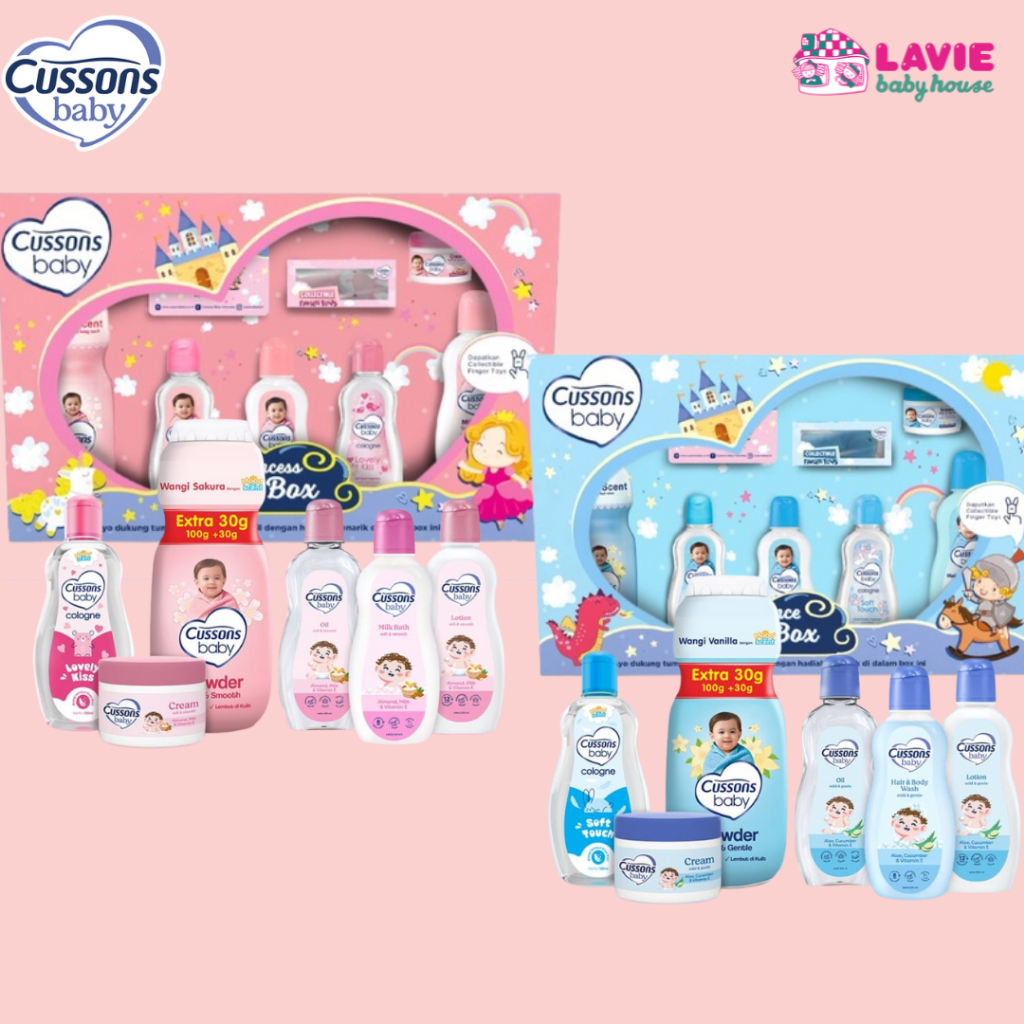 Jual Cussons Baby Prince Gift Box - Gift Set - Paket Hadiah Bayi Sabun ...