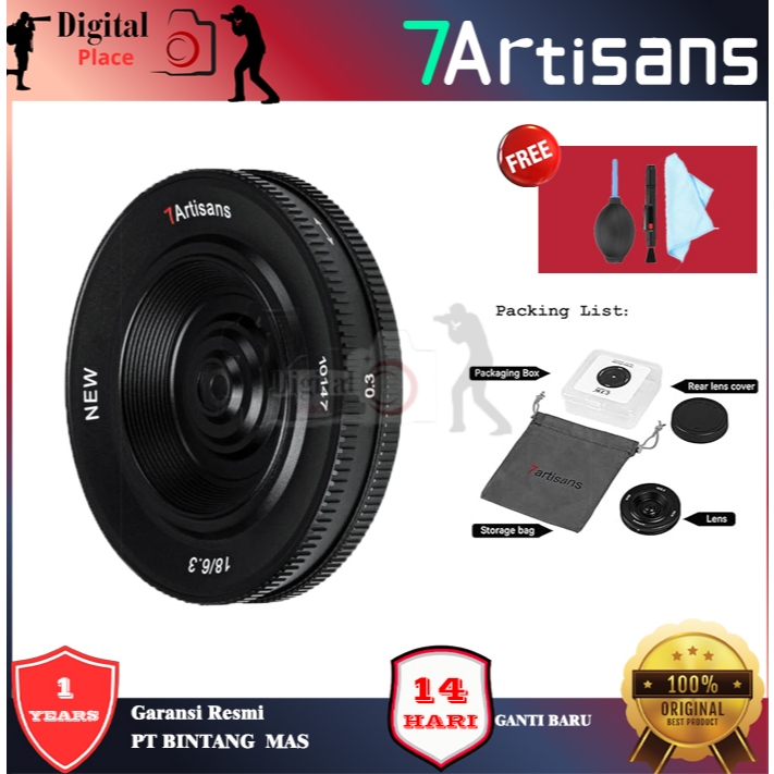Jual 7Artisans 18mm F6.3 Mark II UFO Pancake APS-C Lens / Pancake Lens Garansi Resmi | Shopee ...