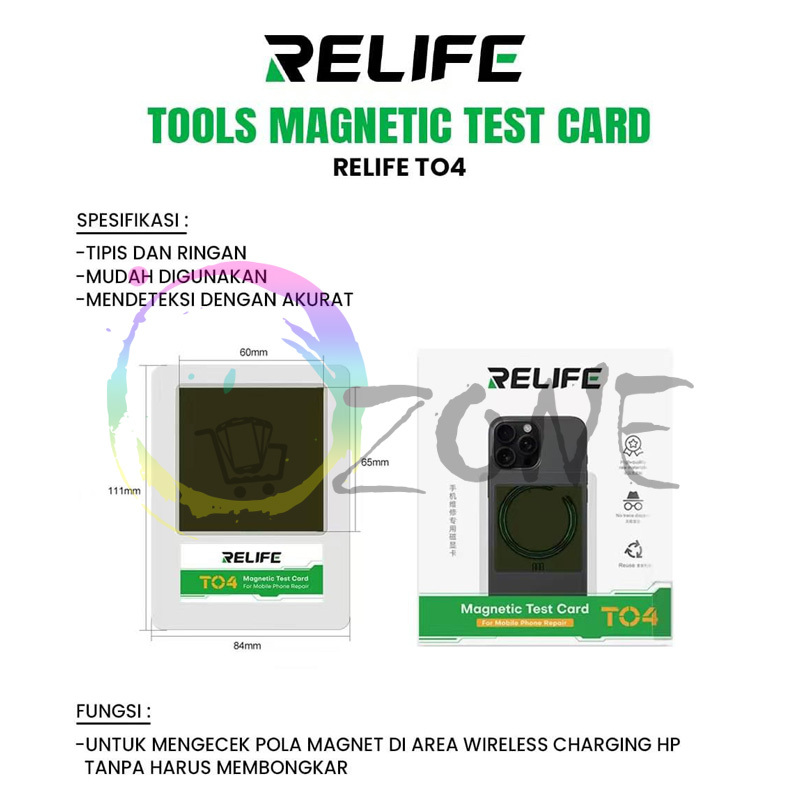Jual KARTU TEST MAGSAFE WIRELESS CHARGER FOR IPHONE - MAGNETIC TEST ...