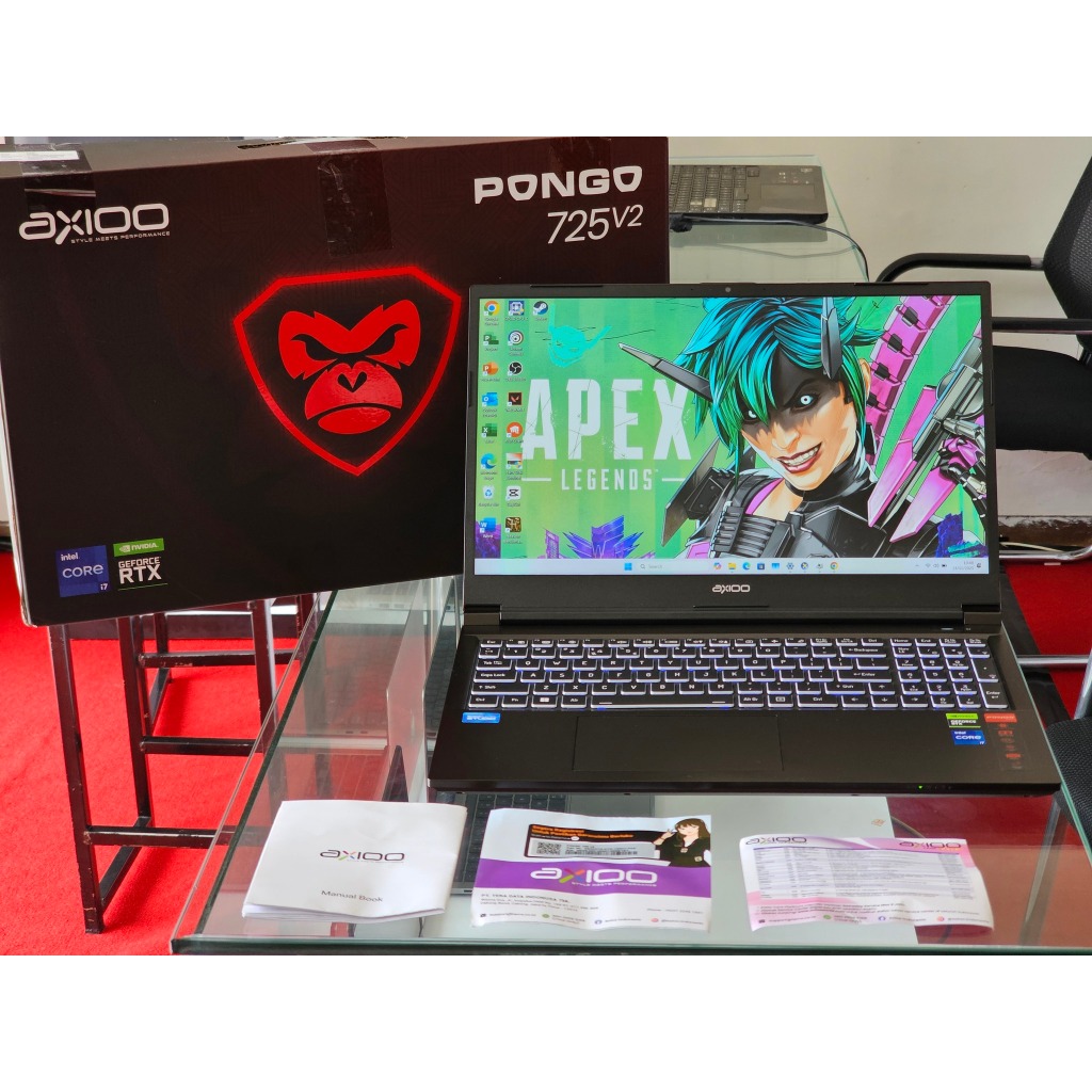 Jual AXIOO PONGO 725 V2 intel Core i7 Gen 13 Ram 16 GB Nvidia RTX 2050 ...