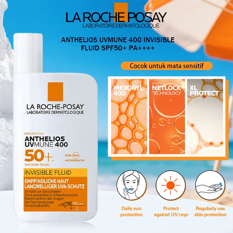 Jual La Roche Posay Anthelios UVMune 400 Invisible Fluid SPF50+ PA ...