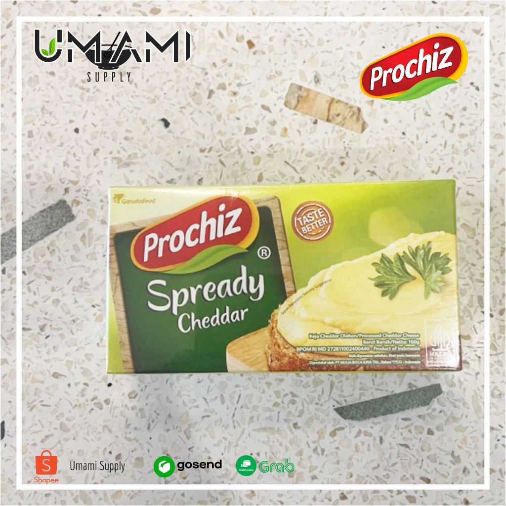 Jual Prochiz -Keju Spread / Spready Cheddar - 160gr | Shopee Indonesia