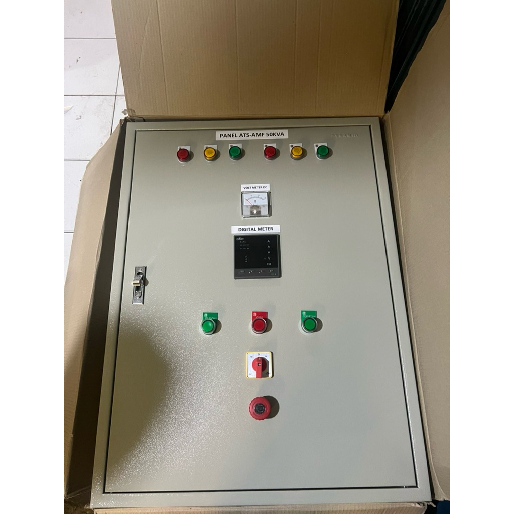 Jual PANEL ATS-AMF 50 KVA 3 PHASE ORIGINAL ASLI | Shopee Indonesia
