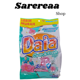 Jual Daia Clean + Fresh Hijab 800gr – Deterjen Bubuk Anti Noda – Wangi ...