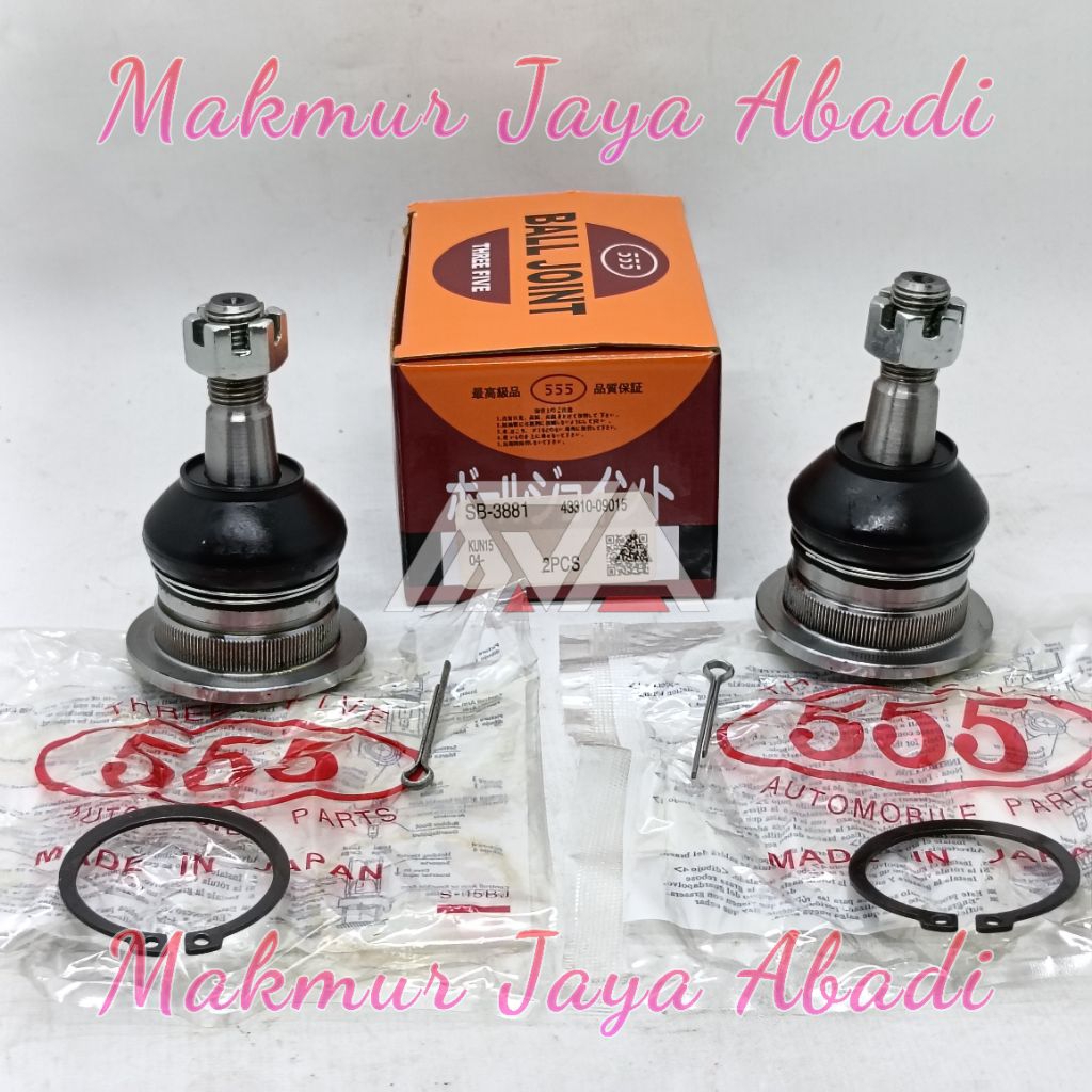 Jual BALL JOINT ATAS UP SB-3881 TOYOTA HILUX REVO VIGO INNOVA FORTUNER ...