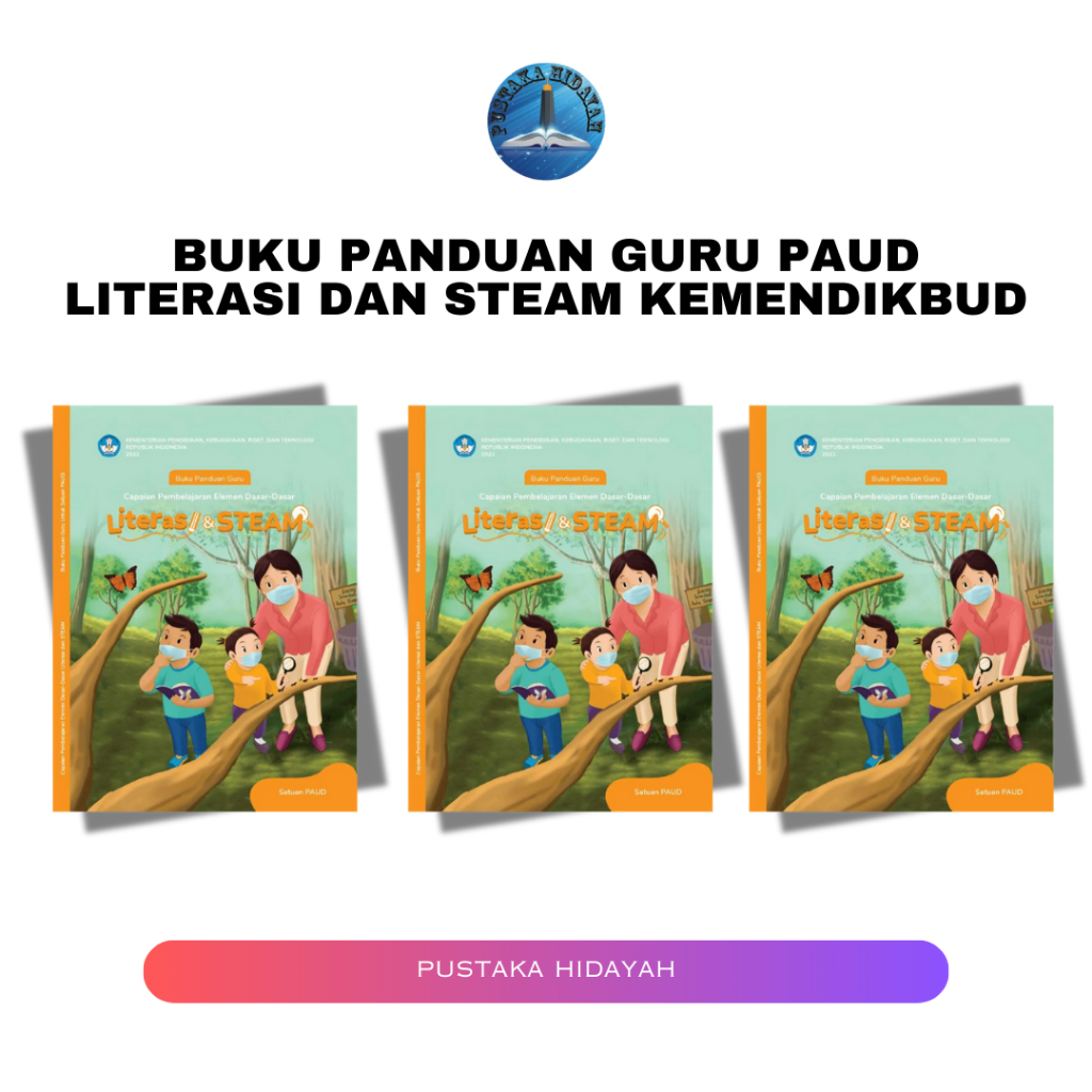Jual Buku Panduan Guru PAUD Literasi dan Steam Kemendikbud | Shopee ...
