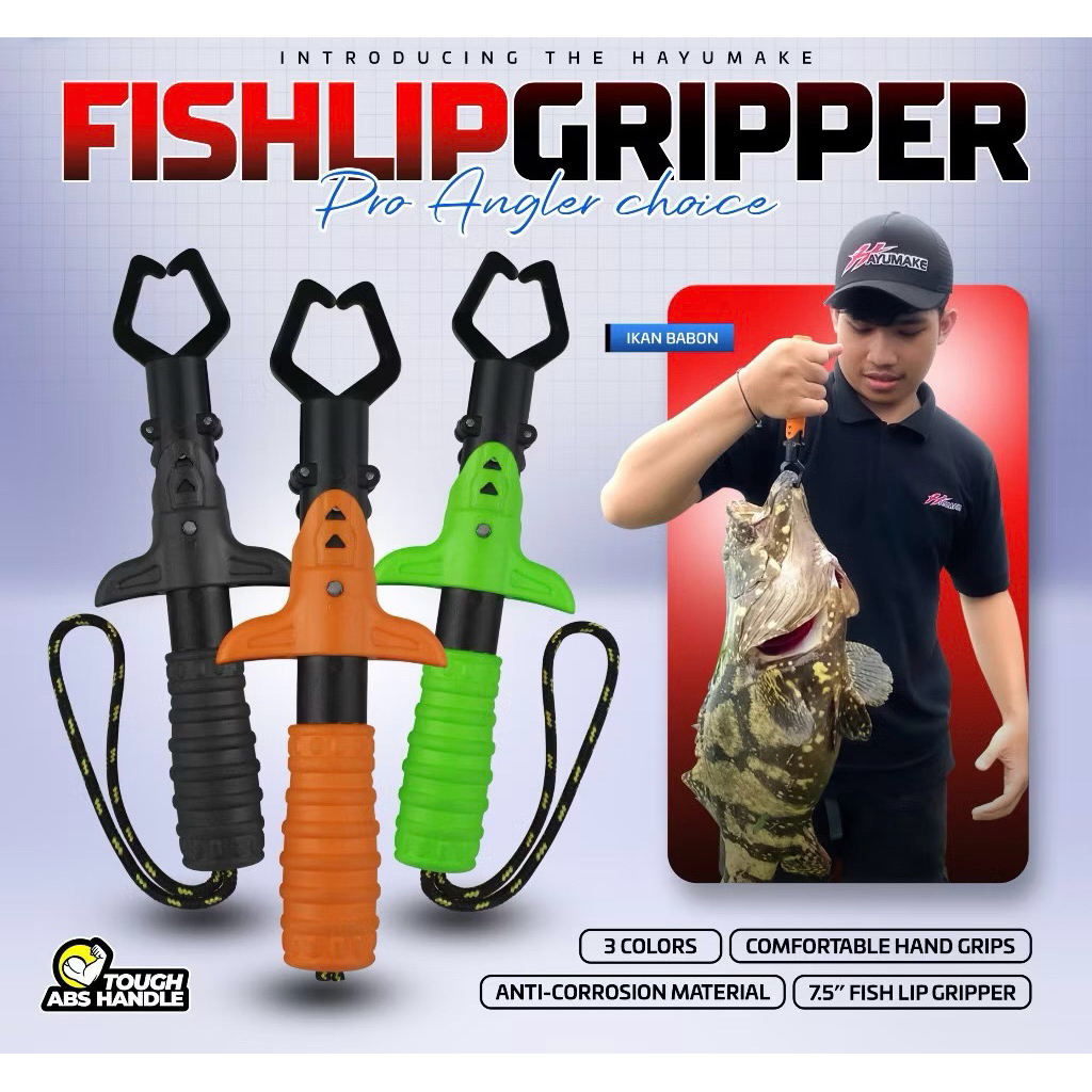 Jual Aksesoris Mancing Lip Grip Pro 20cm Tang Penjepit Mulut Ikan ...
