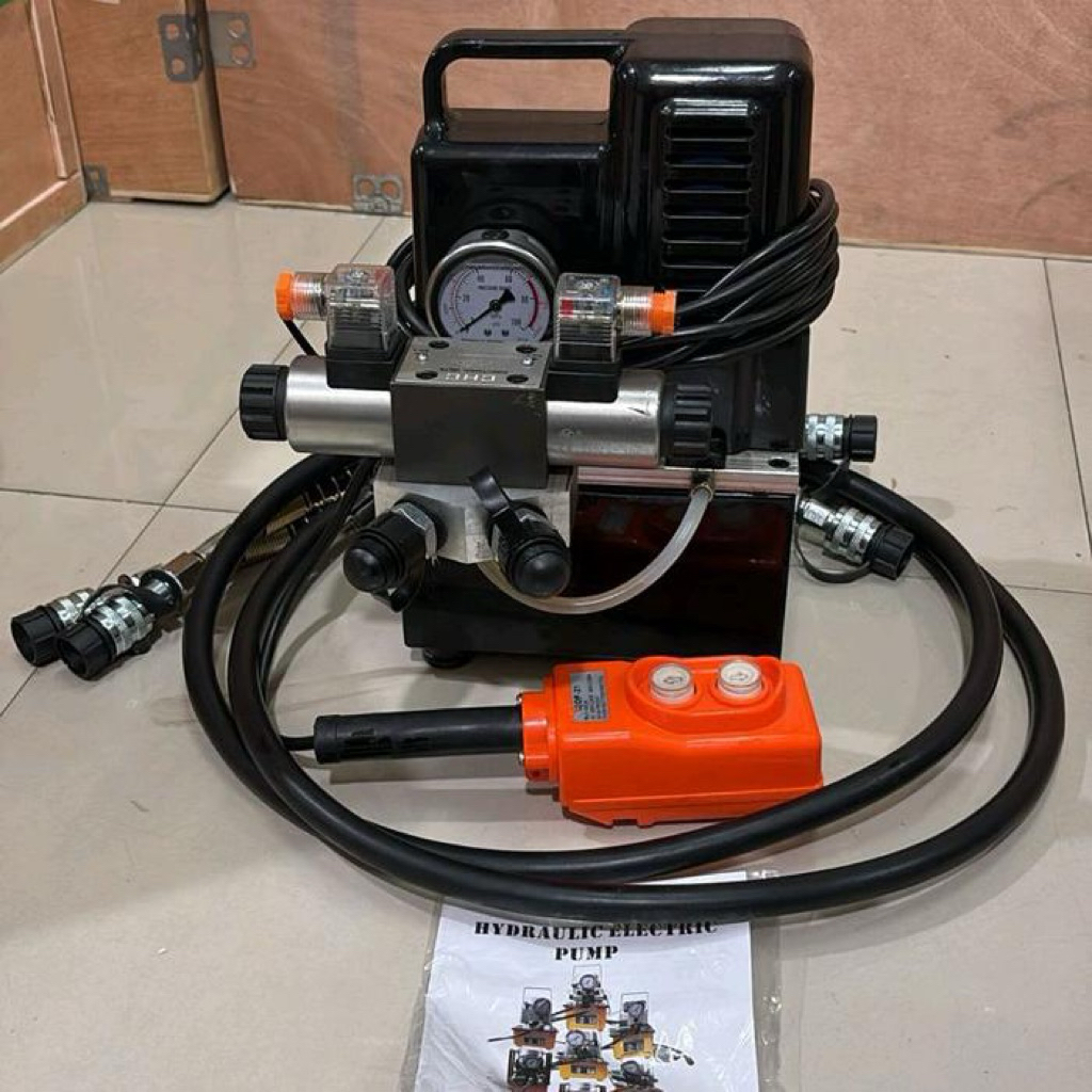 Jual 2L Electric Double Acting Hydraulic Pump 700 bar QQ-700-2 BARTON ...