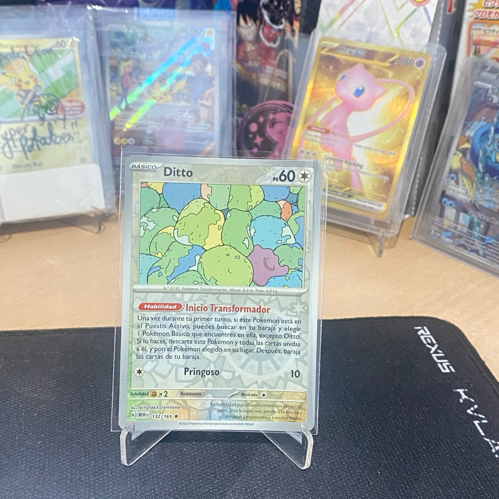 Jual Ditto 132 /165 Reverse Holo (MEW) TCG Pokemon 151 ENG 2023 ...