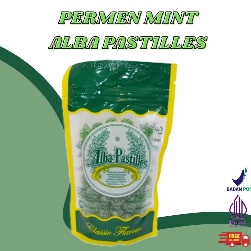 Jual Alba Pastilles 100gr / Permen Jadul Alba Pastilles mint segar ...