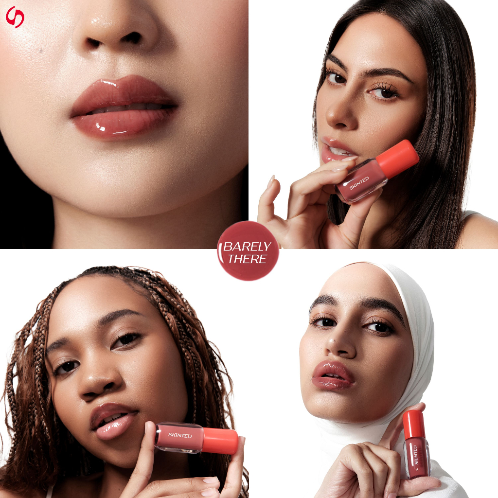 Jual SKINTED - Lip Gloss - On The Glaze - Barely There | Glossy Lip ...