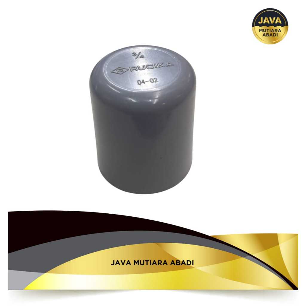 Jual Dop/Cap Pvc Rucika AW 3/4" Inch | Shopee Indonesia